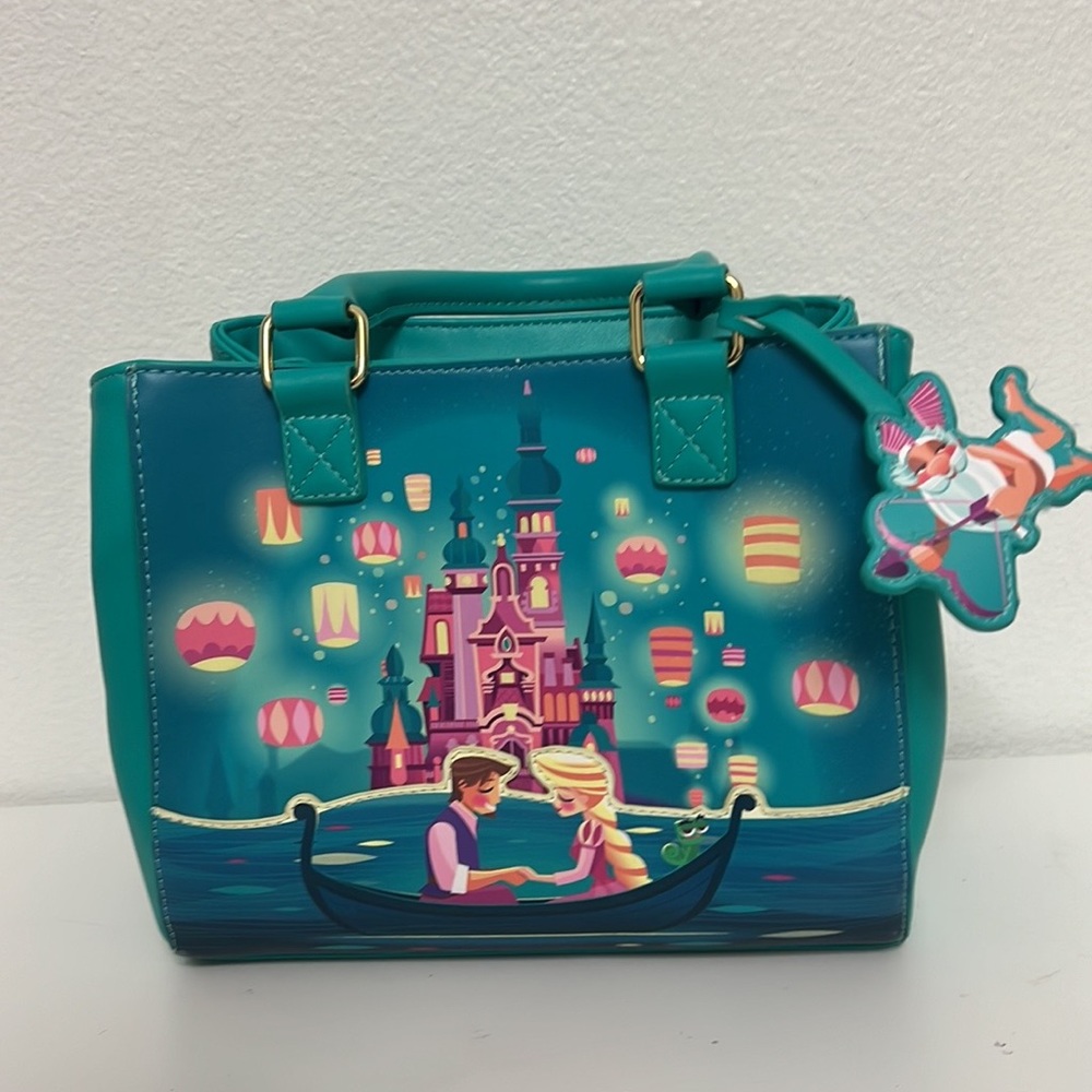 Loungefly Tangled Rapunzel Castle Glow In The Dark Cr… - Gem